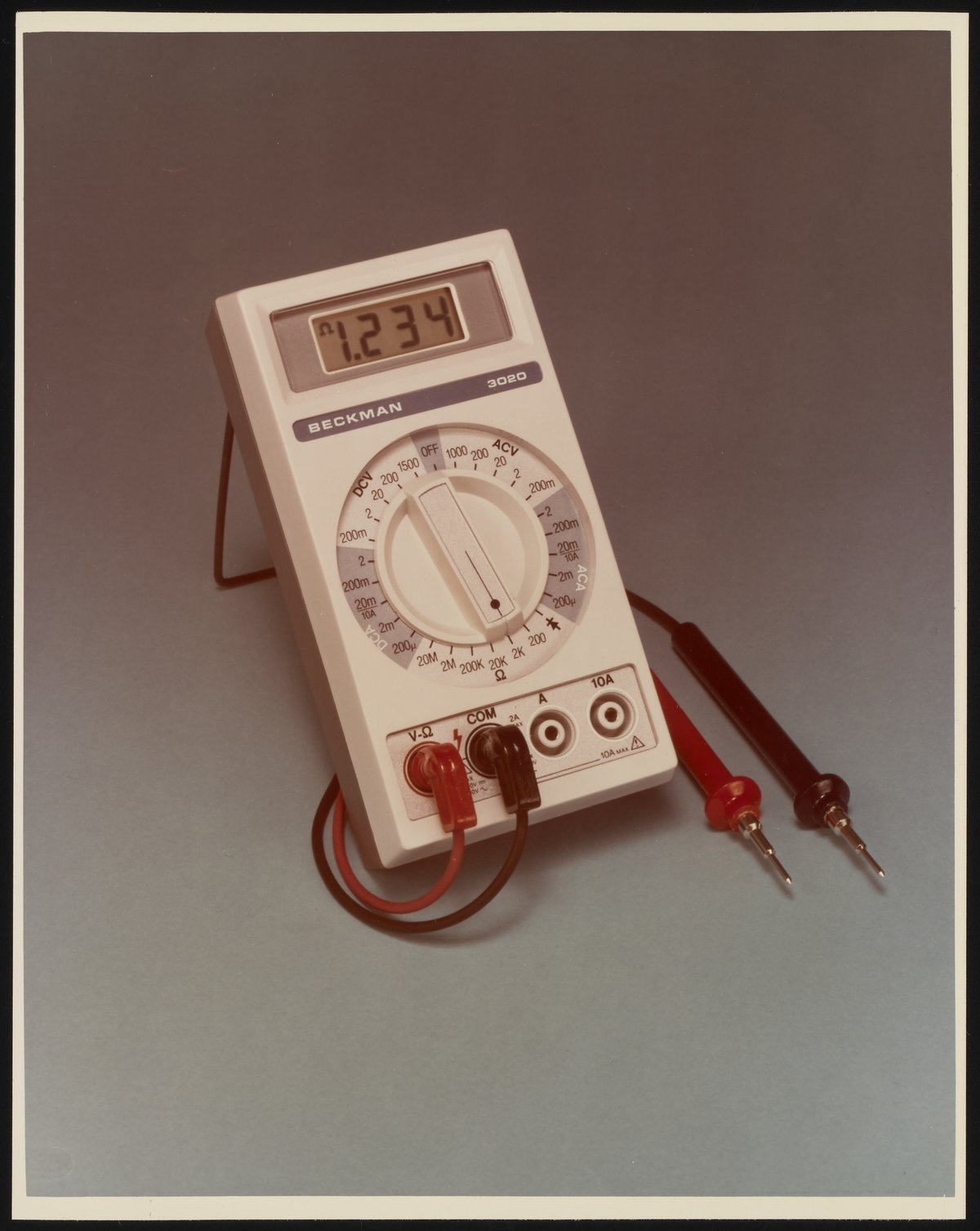 Beckman Model 3020 Digital Multimeter - Science History Institute ...