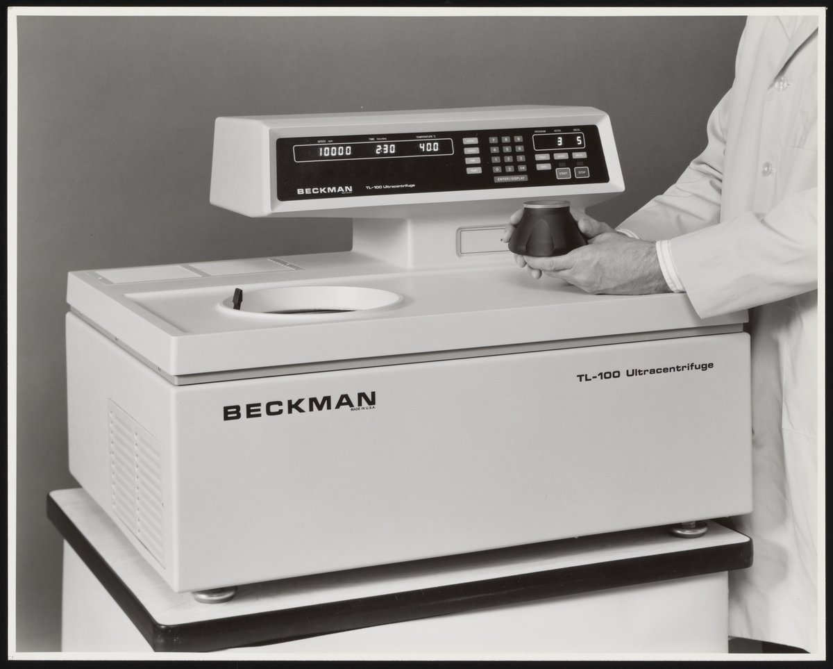 Beckman TL-100 Ultracentrifuge - Science History Institute Digital ...