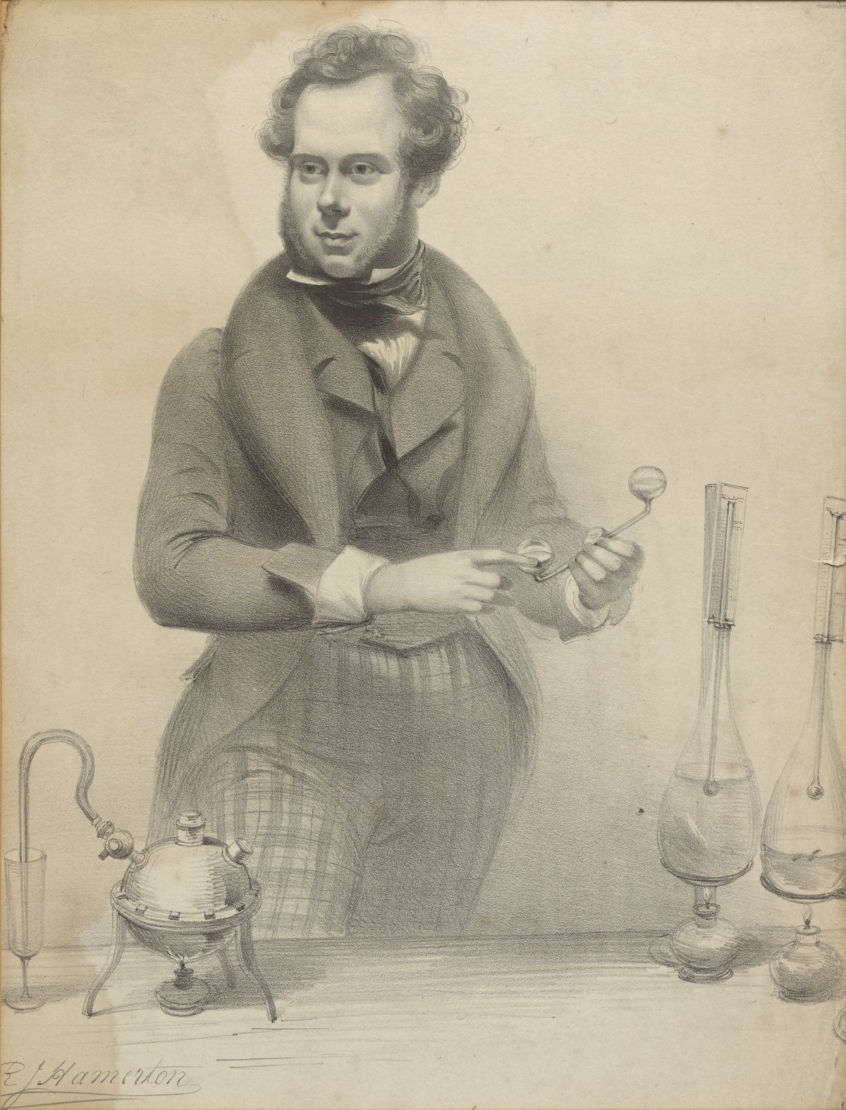 Portrait of an unknown scientist - Science History Institute Digital ...