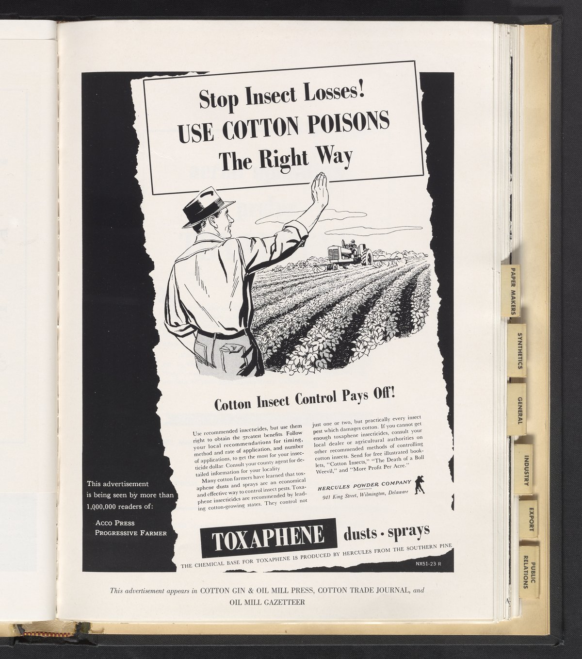 Stop Insect Losses! Use Cotton Poisons the Right Way - Science History ...