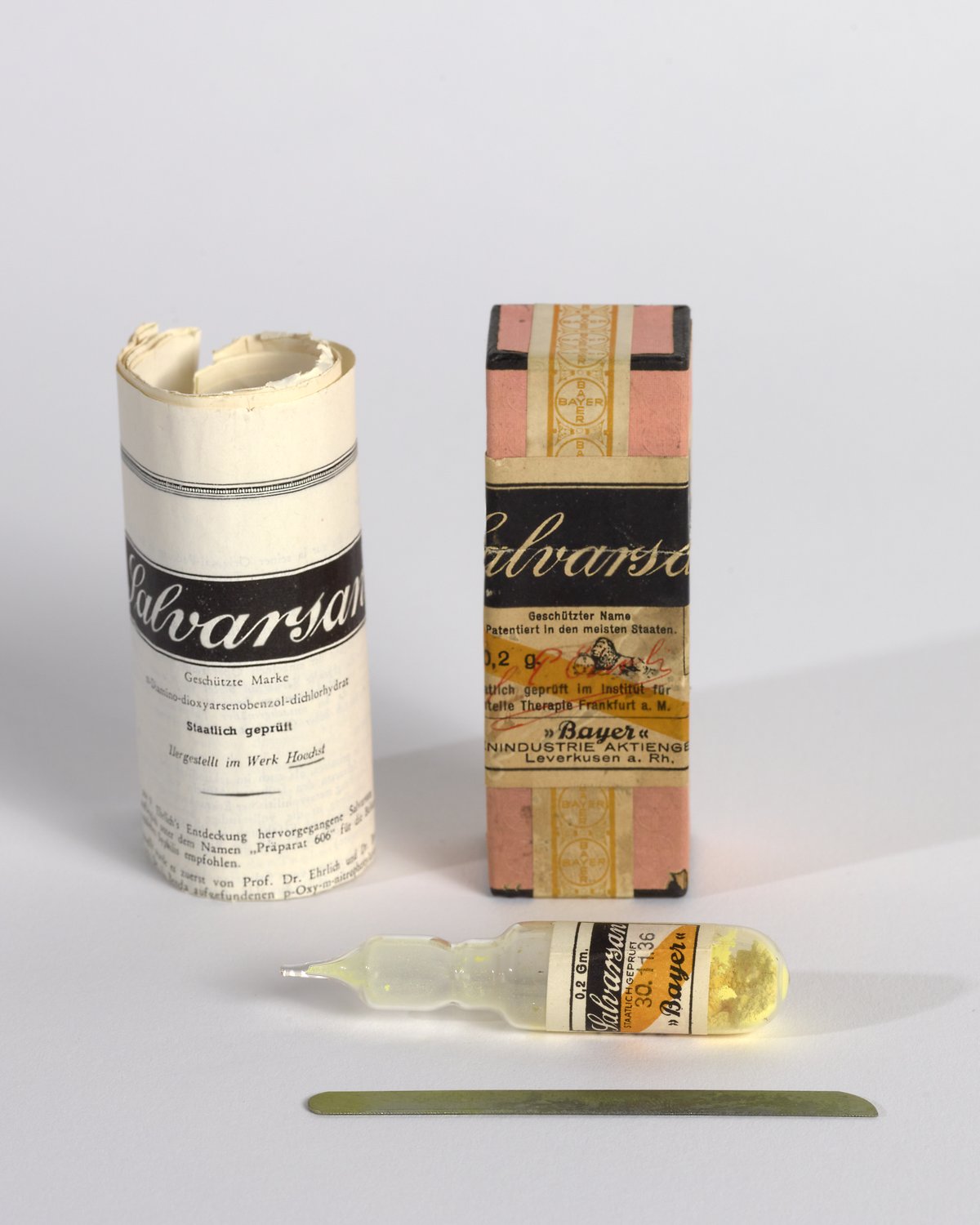 Sample of Salvarsan - Science History Institute Digital Collections