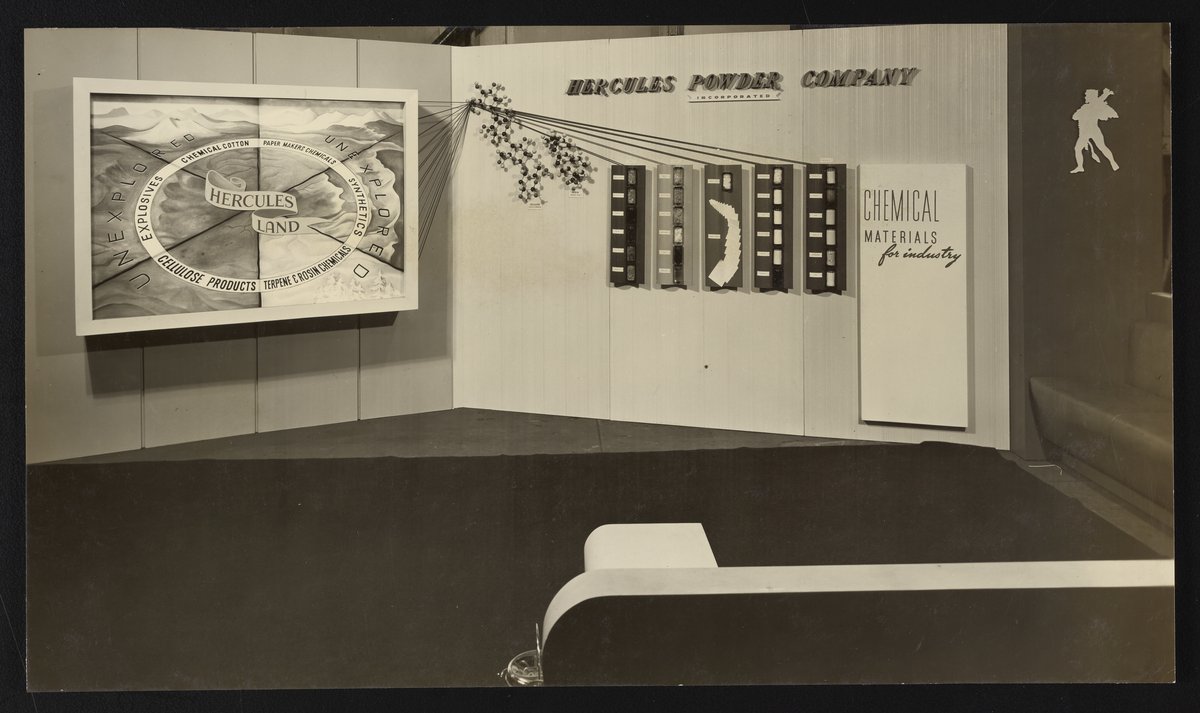 Hercules Powder Company exhibition display (circa 1940s) - Science ...