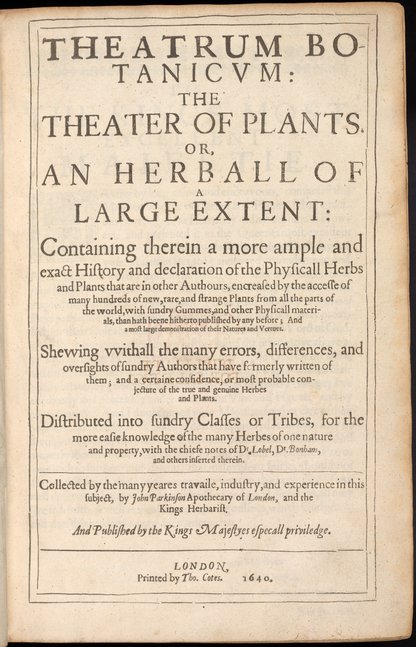 Theatrum Botanicum - Science History Institute Digital Collections