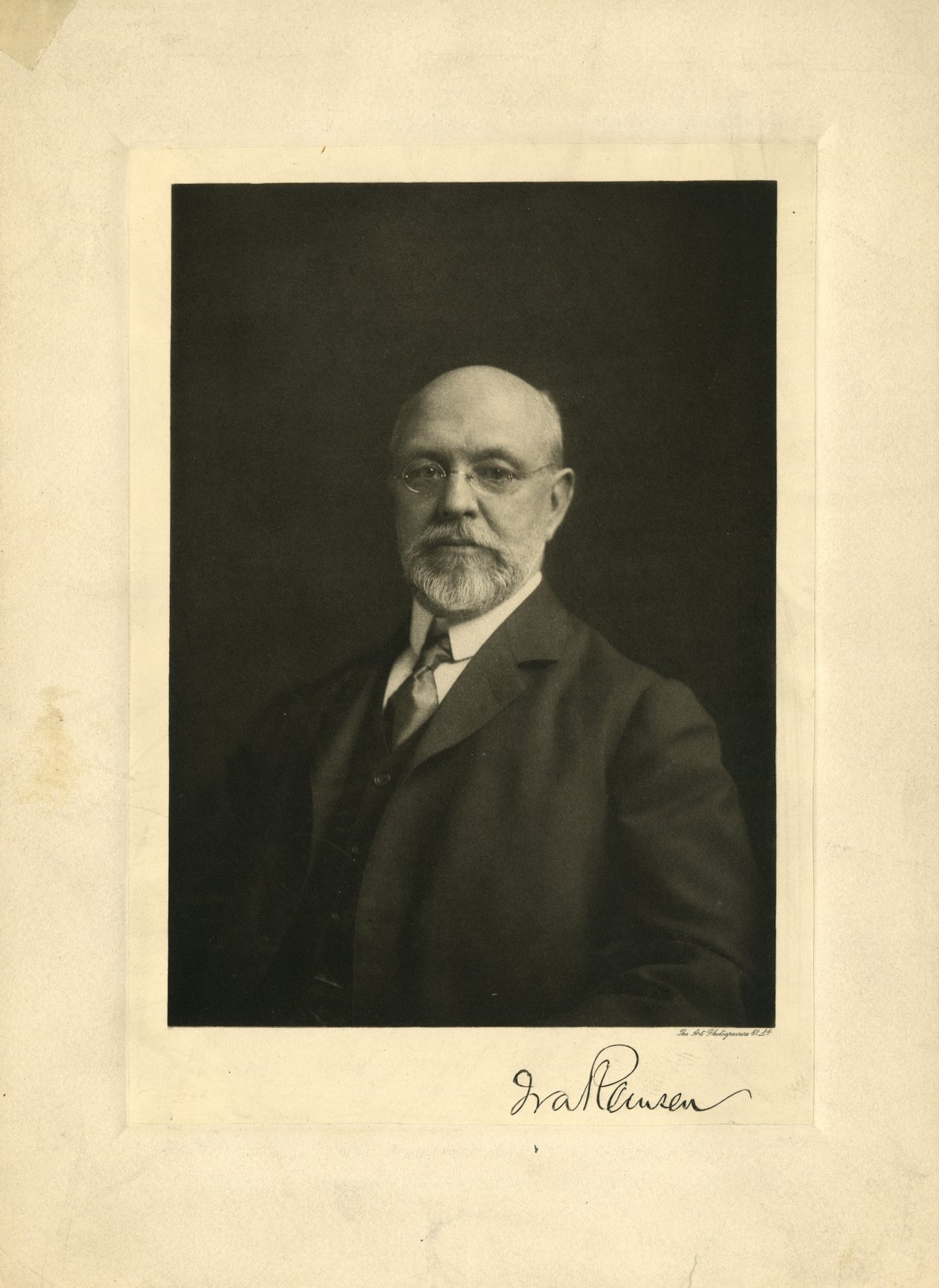 Portrait of Ira Remsen (1846-1927) - Science History Institute Digital ...