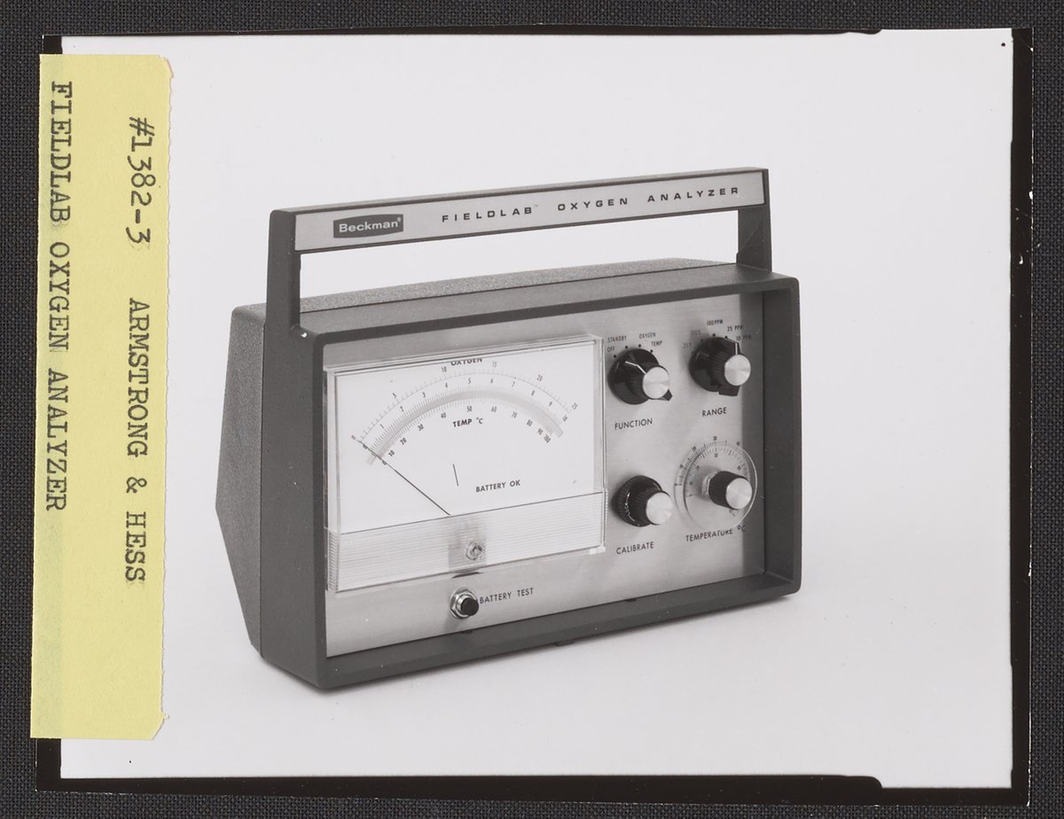 Beckman Fieldlab Oxygen Analyzer - Science History Institute Digital ...
