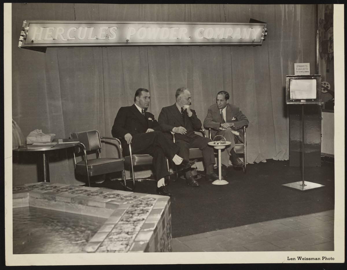 Dynamite Hollywood exhibition display (circa 1950) - Science History ...