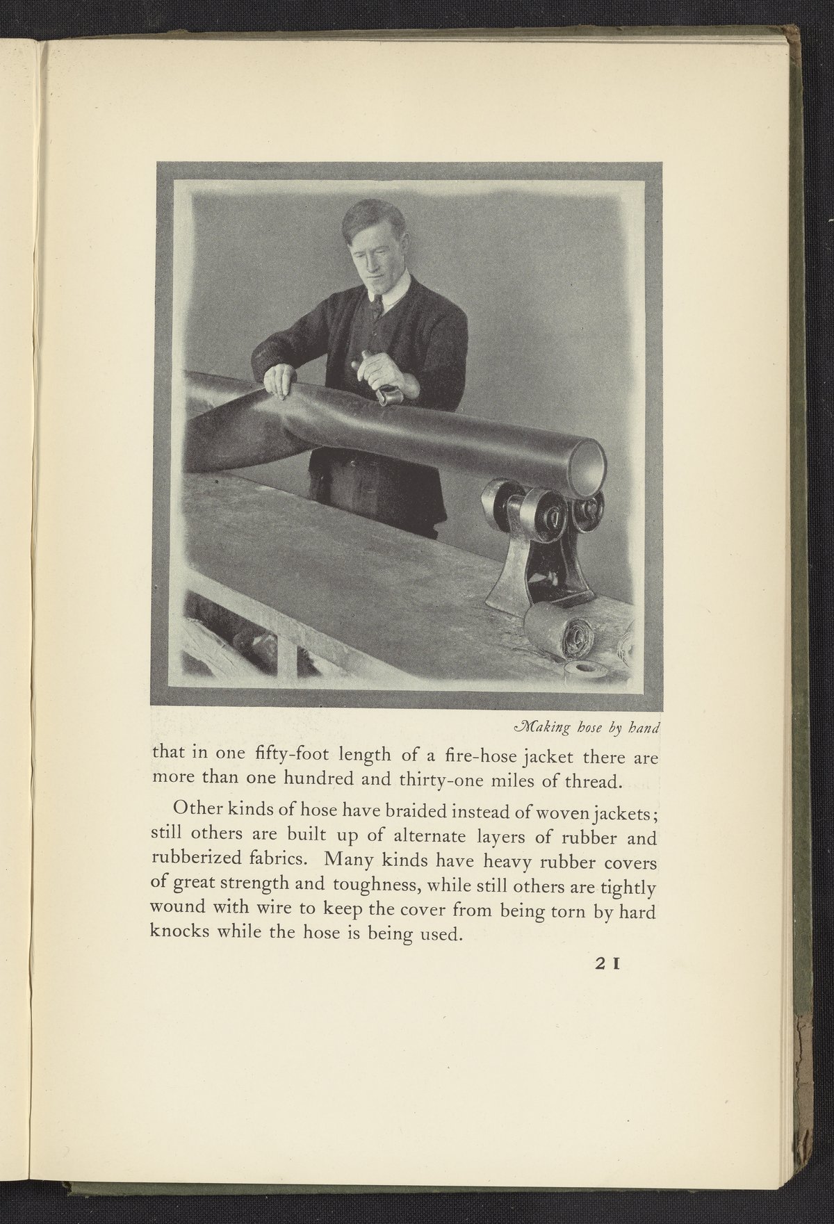 Making a Hose by Hand - Science History Institute Digital Collections