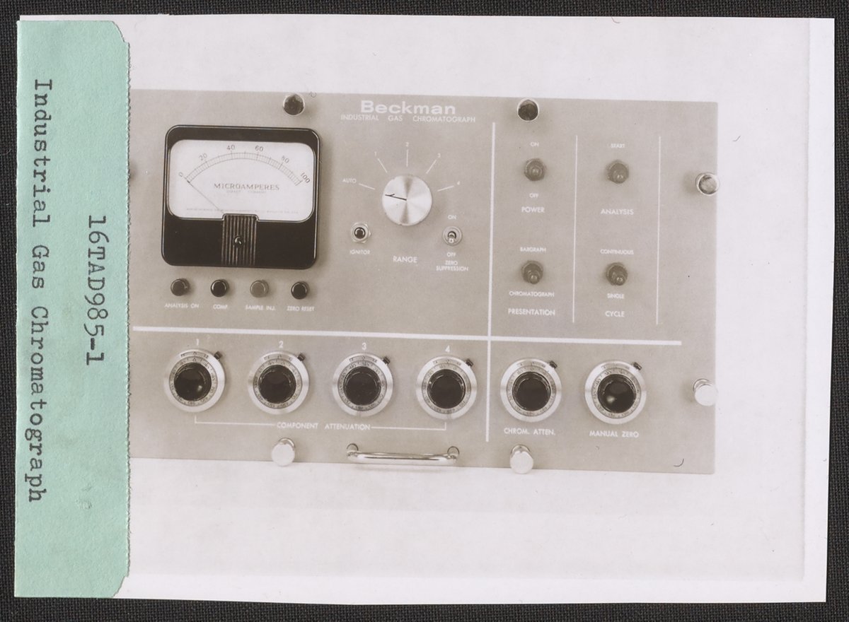Beckman Industrial Gas Chromatograph - Science History Institute ...