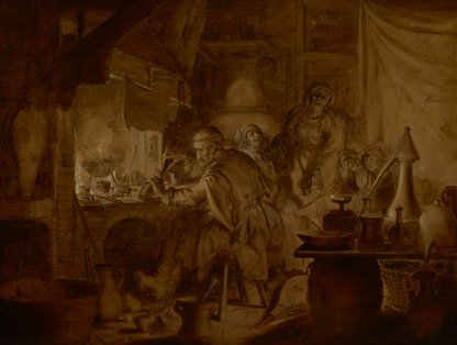The Bald-headed Alchemist - Science History Institute Digital Collections