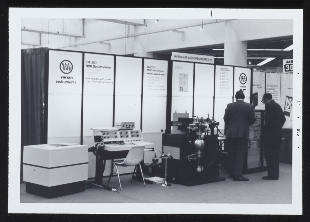 Varian Instruments display booth - Science History Institute Digital ...