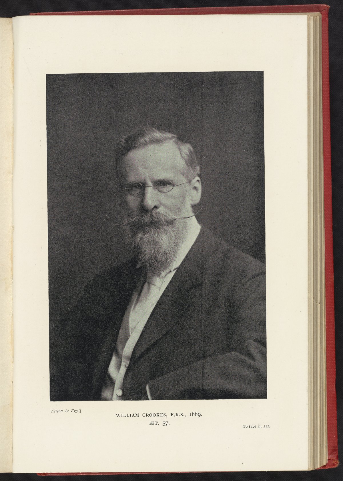 Portrait of William Crookes, age 57 - Science History Institute Digital ...