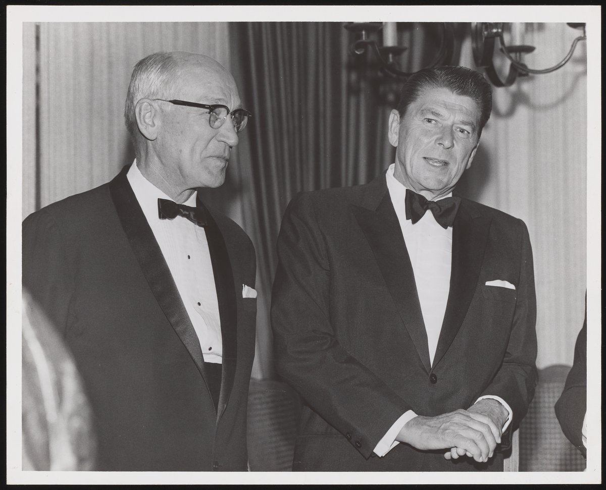 Arnold O. Beckman and Ronald Reagan - Science History Institute Digital ...