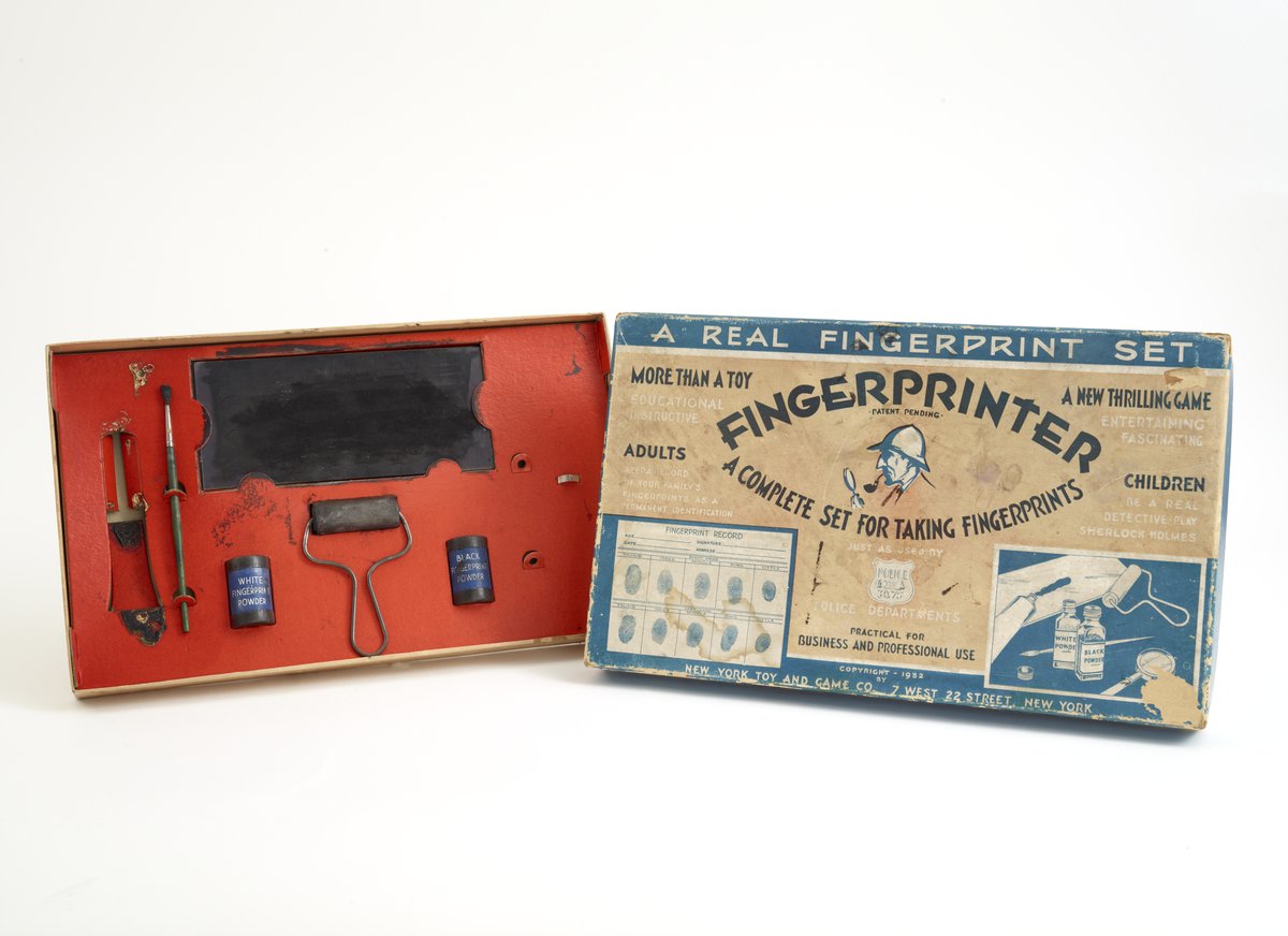 New York Toy and Game Co. Fingerprinter Forensics Lab - Science History ...