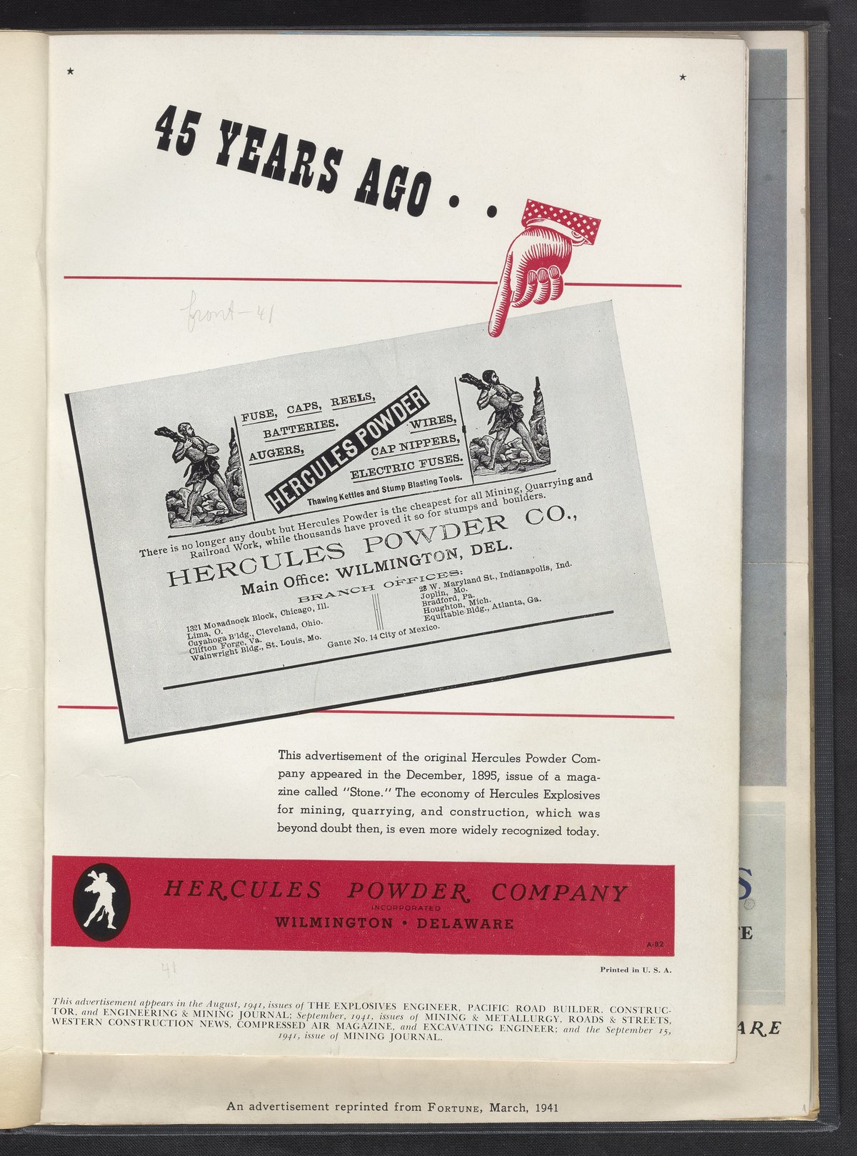 45 Years Ago...Hercules Powder Company - Science History Institute ...