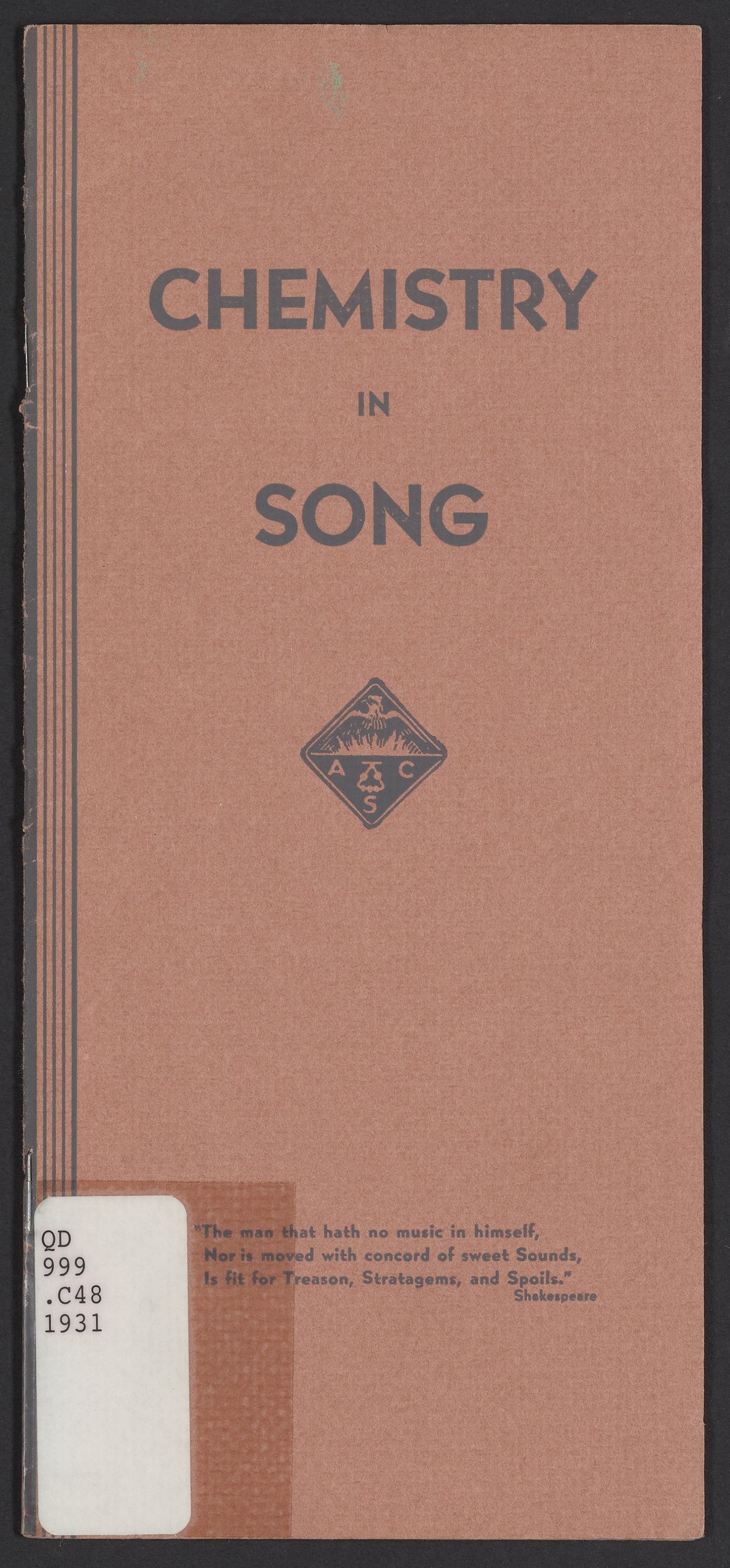 Chemistry in Song - Science History Institute Digital Collections