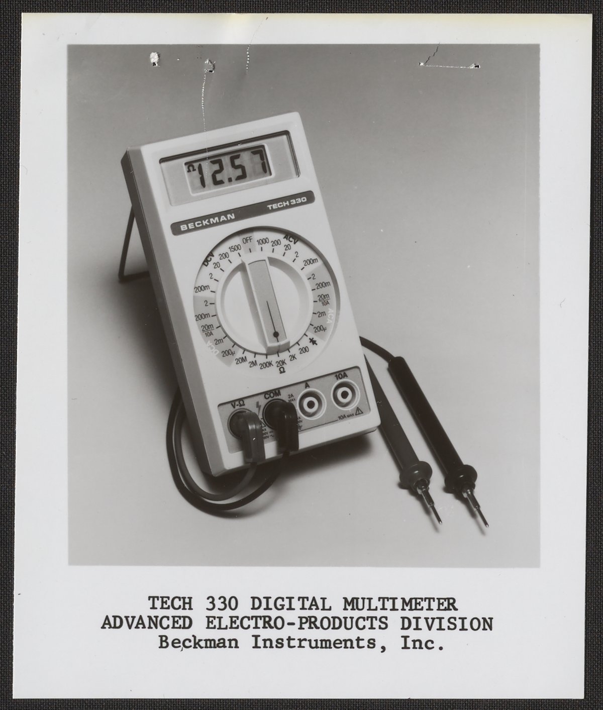 Beckman Tech 330 Digital Multimeter - Science History Institute Digital ...