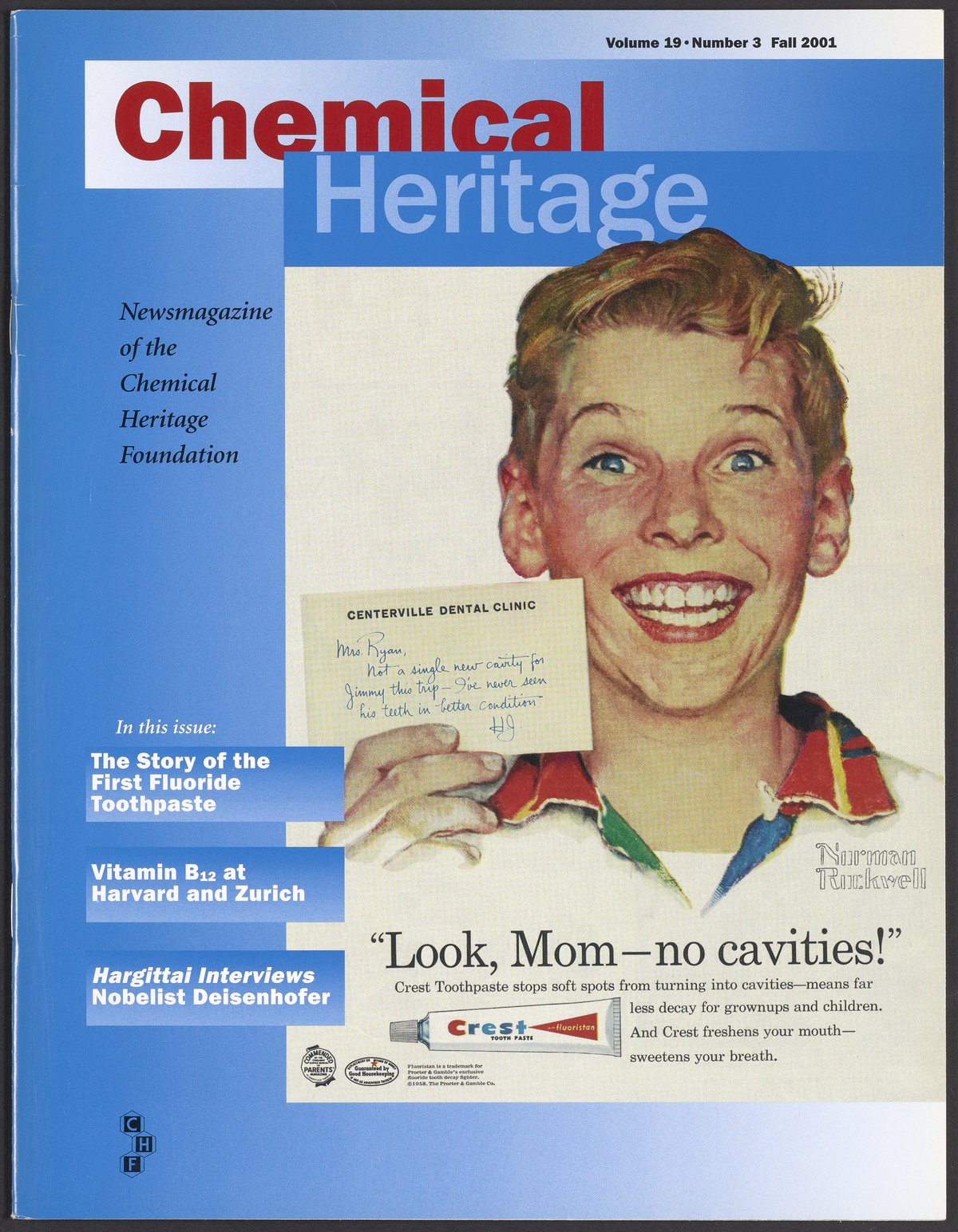 Chemical Heritage, Volume 19 Number 3 - Science History Institute Digital Collections