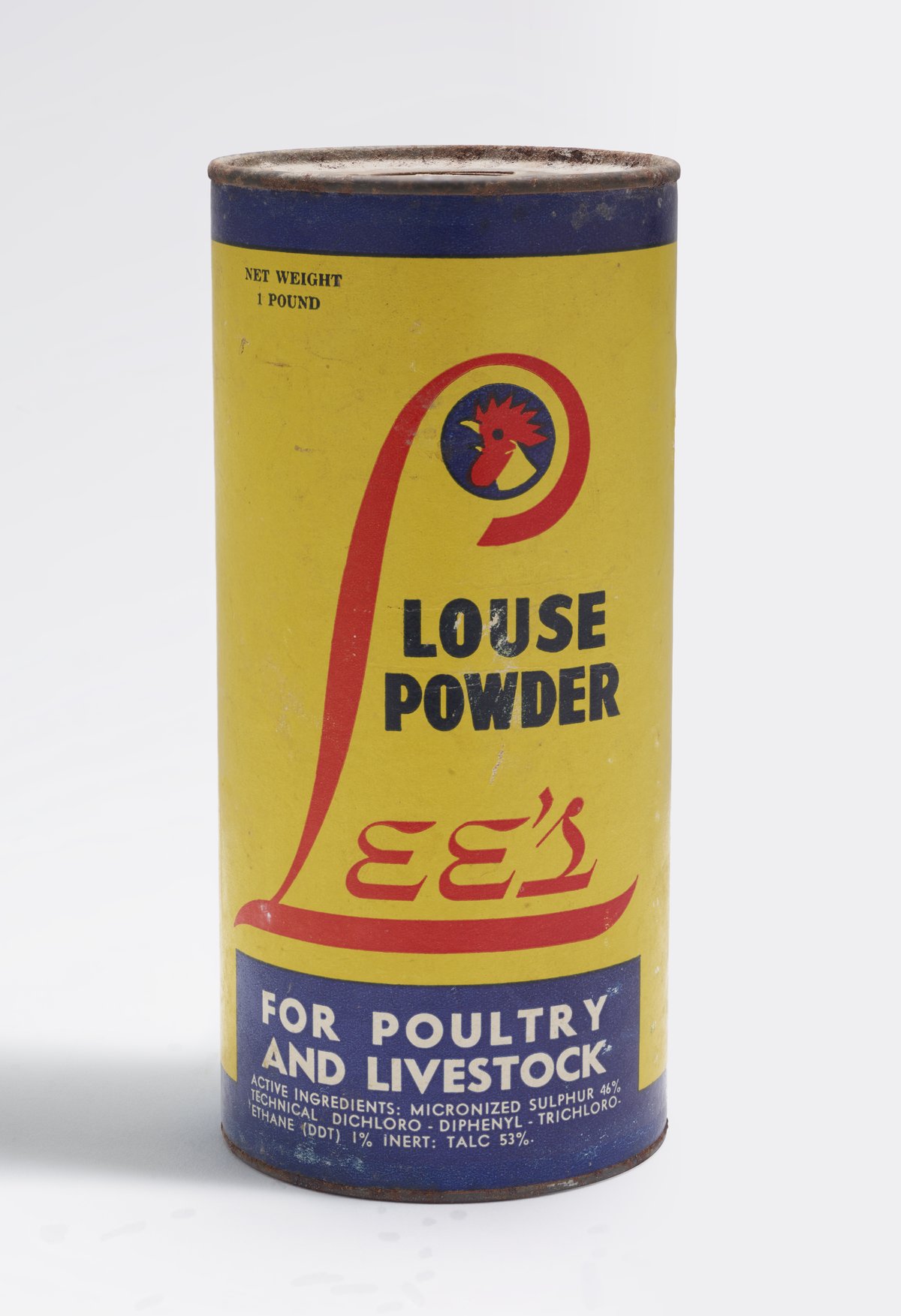 Lee's Louse Powder for Poultry and Livestock - Science History ...