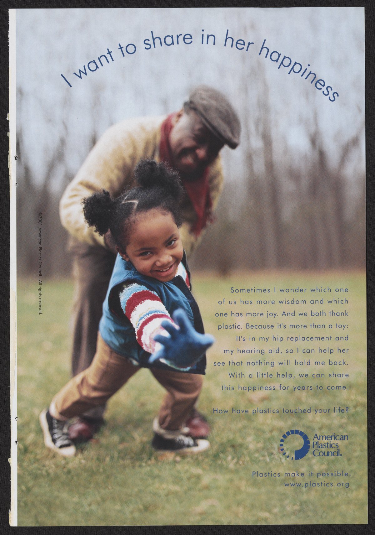 Plastics Make It Possible advertisement, 2001 - Science History ...