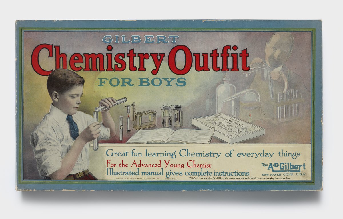 A.C. Gilbert No. 1 "Chemistry Outfit for Boys" - Science History ...
