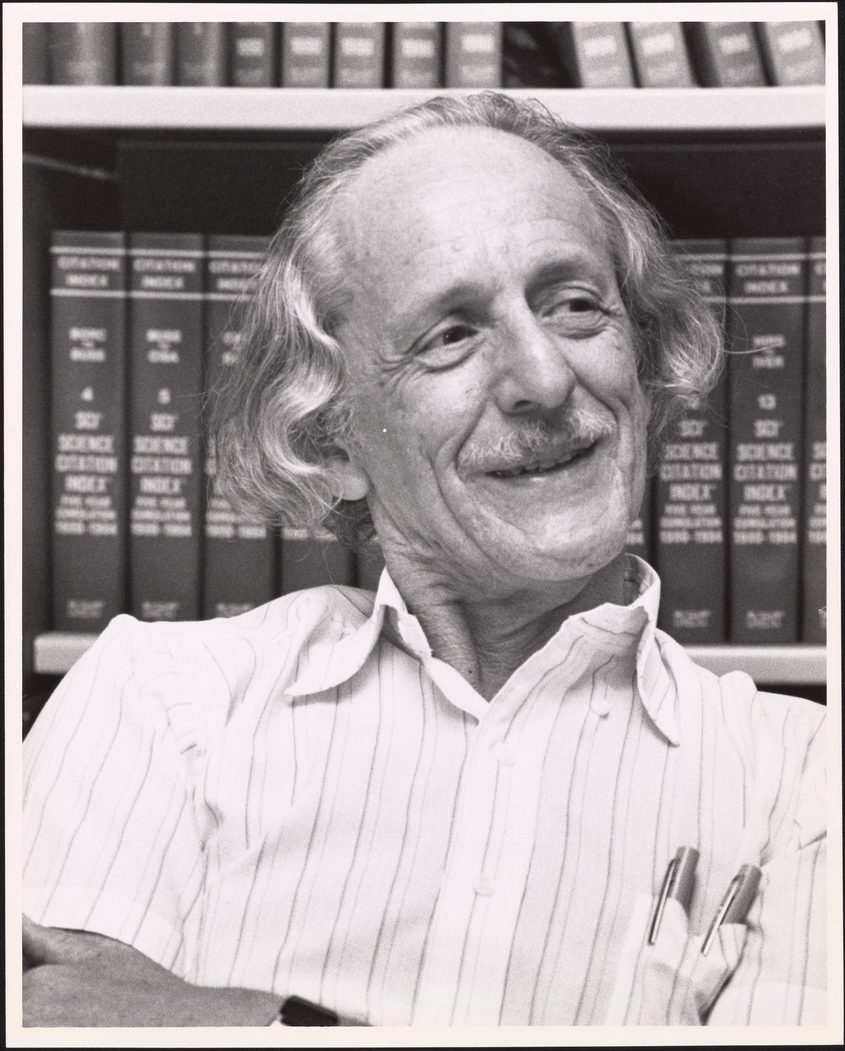 Portrait of Eugene Garfield - Science History Institute Digital Collections