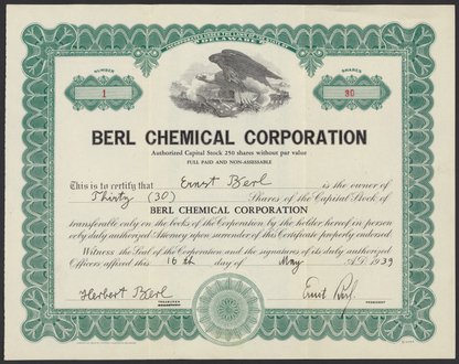 Ernst Berl Papers