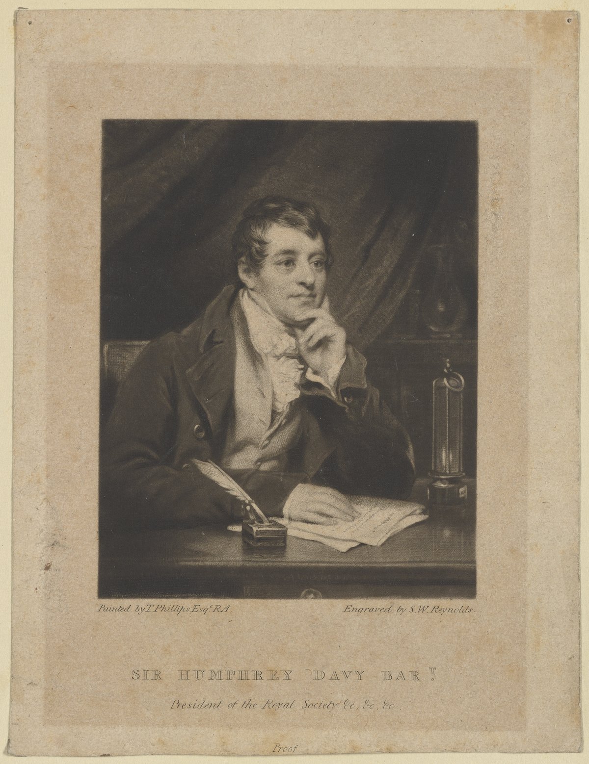 Sir Humphrey Davy Bar't. - Science History Institute Digital Collections