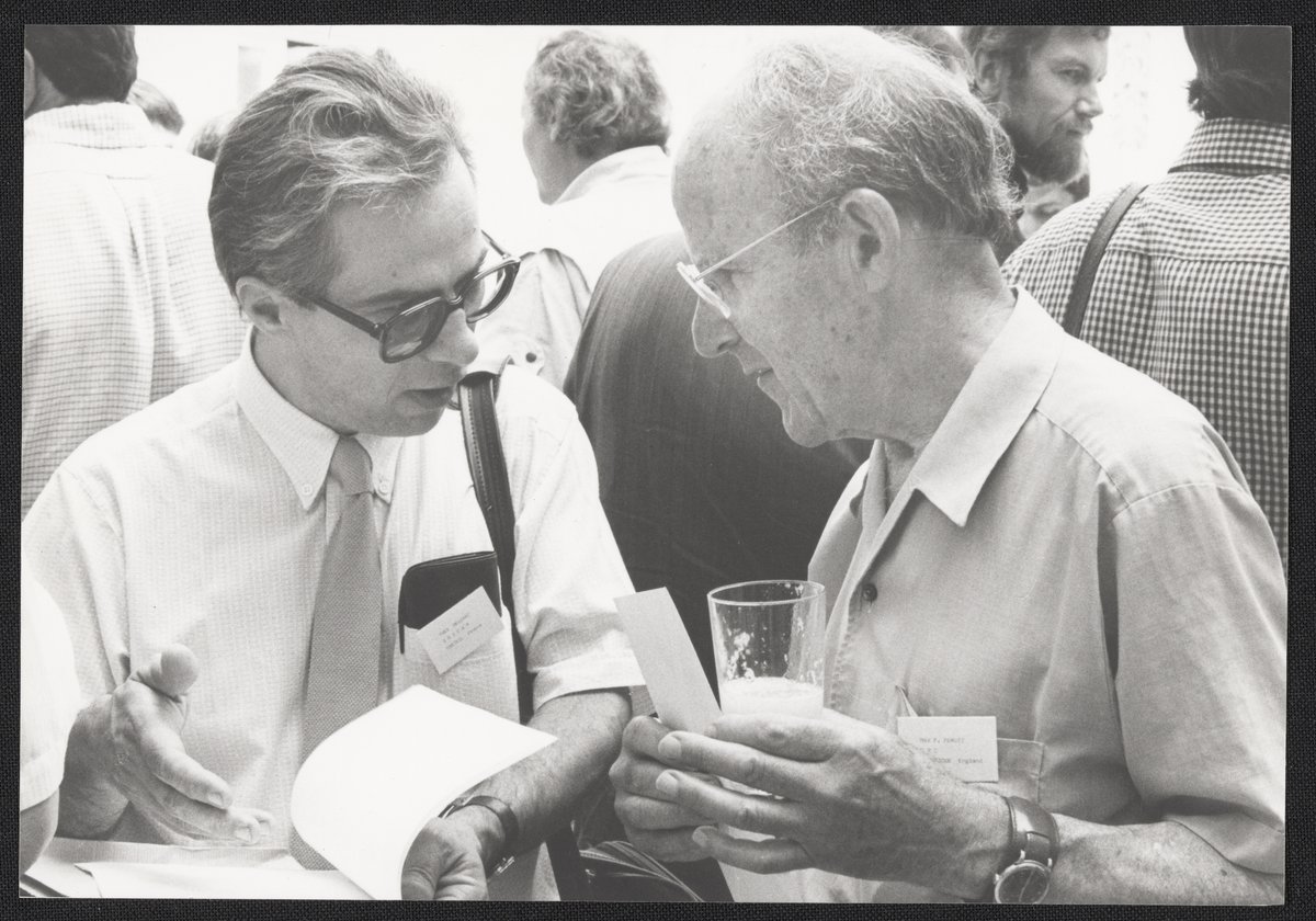 Max Perutz, July 1986 - Science History Institute Digital Collections