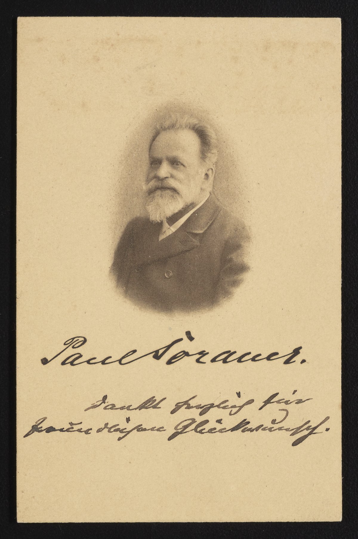 Portrait of Paul Sorauer - Science History Institute Digital Collections