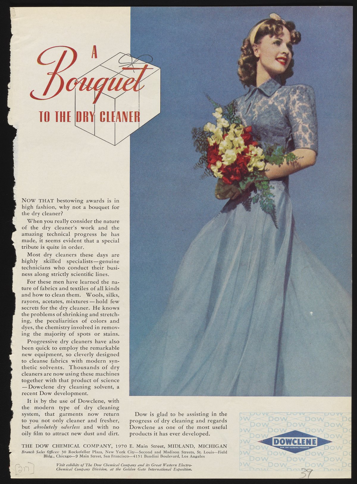 A Bouquet to the Dry Cleaner - Science History Institute Digital ...