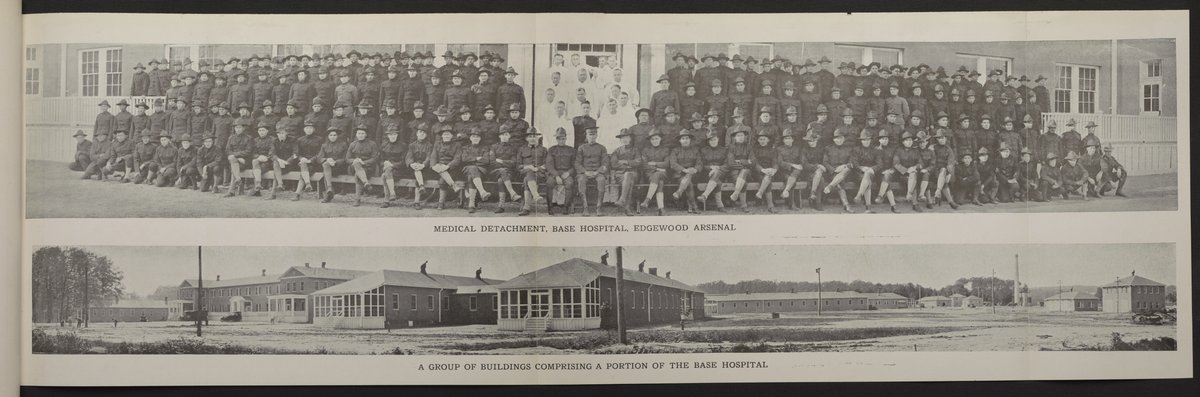 Medical Detachment, Base Hospital, Edgewood Arsenal; A Group of ...