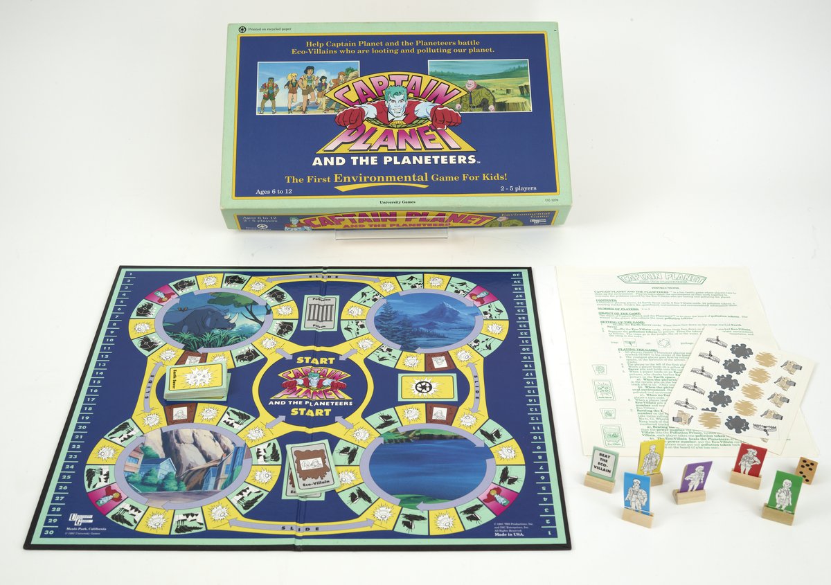 Captain Planet & The Planeteers Environmental Game - Science History ...