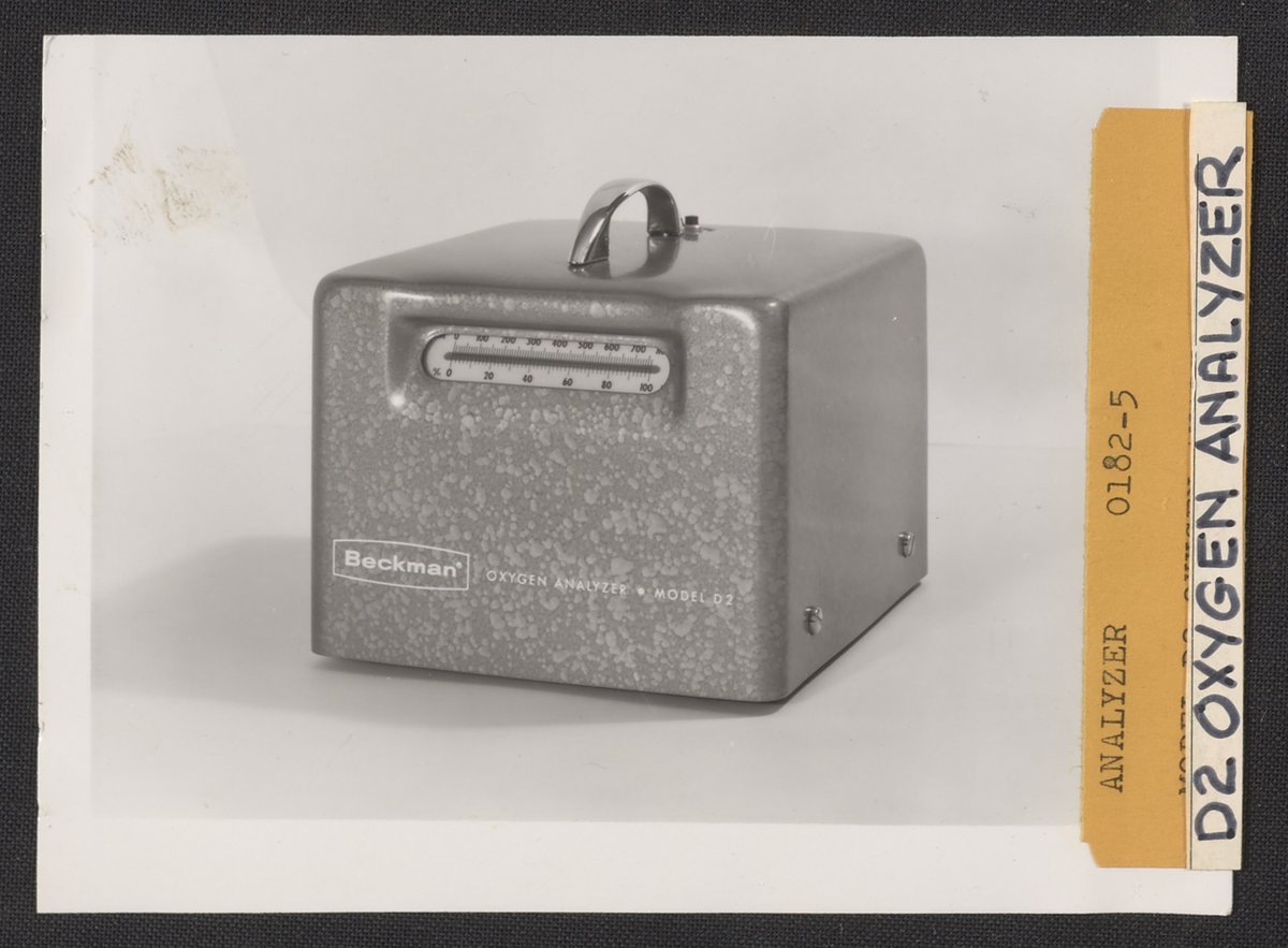 Beckman Model D2 oxygen analyzer - Science History Institute Digital ...