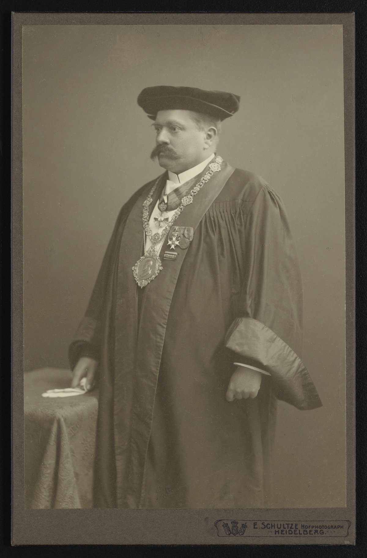 Portrait of Theodor Curtius, 1905/1906 - Science History Institute ...