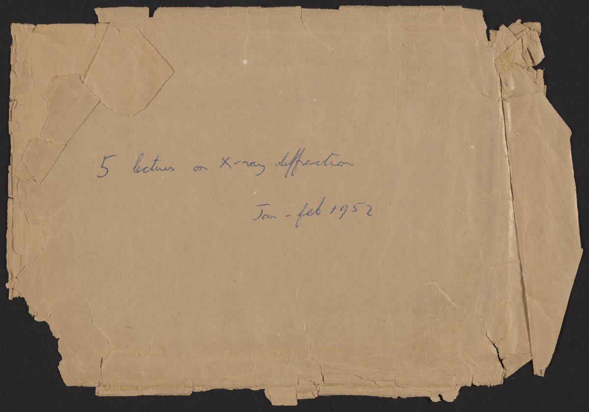 Five lectures on x-ray diffraction - Science History Institute Digital ...