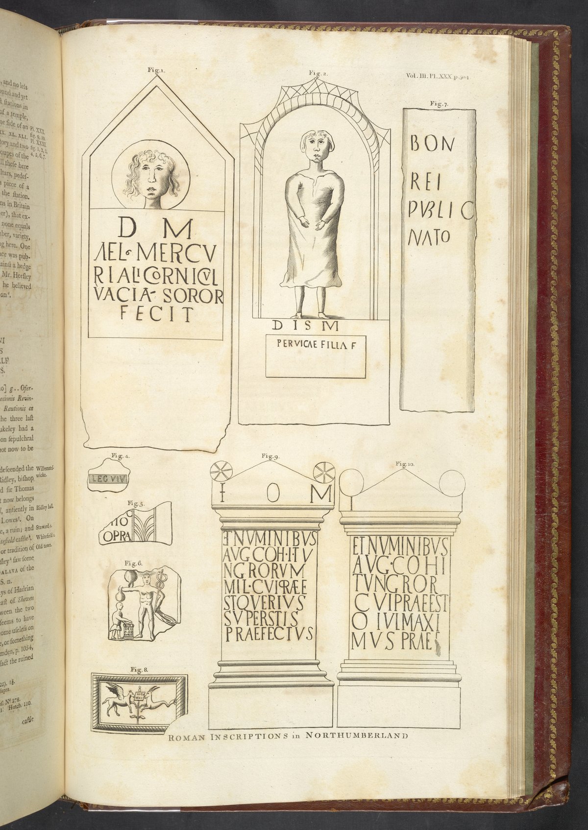 Roman Inscriptions in Northumberland [Vol. III, Plate XXX] - Science ...