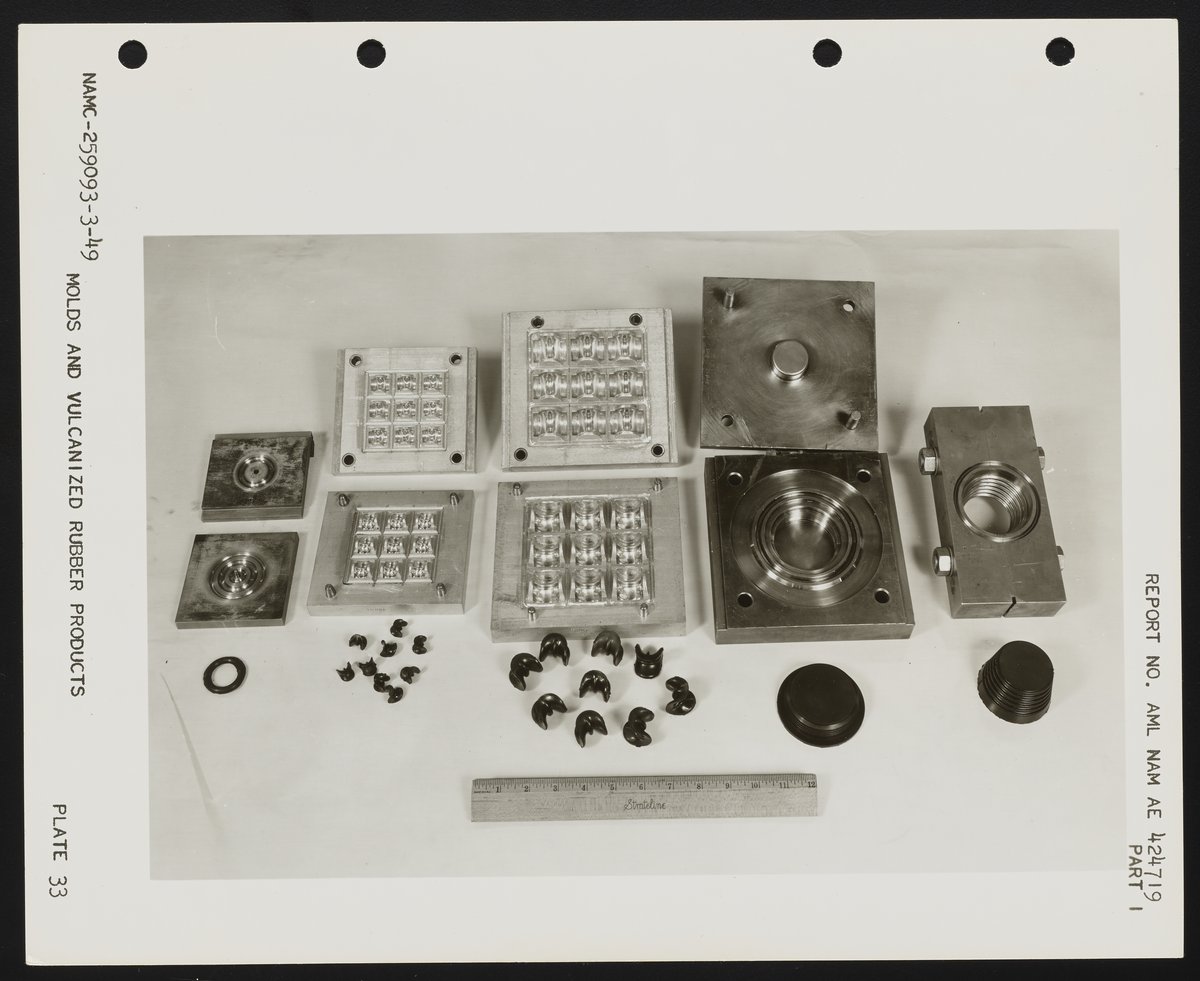 Molds and vulcanized rubber products - Science History Institute ...