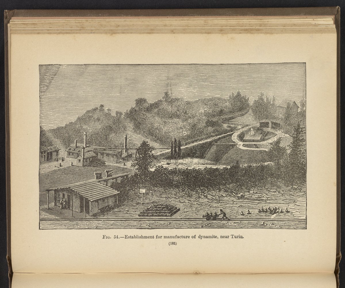 Figure 54: Dynamite manufacturing establishment near Turin, Italy ...