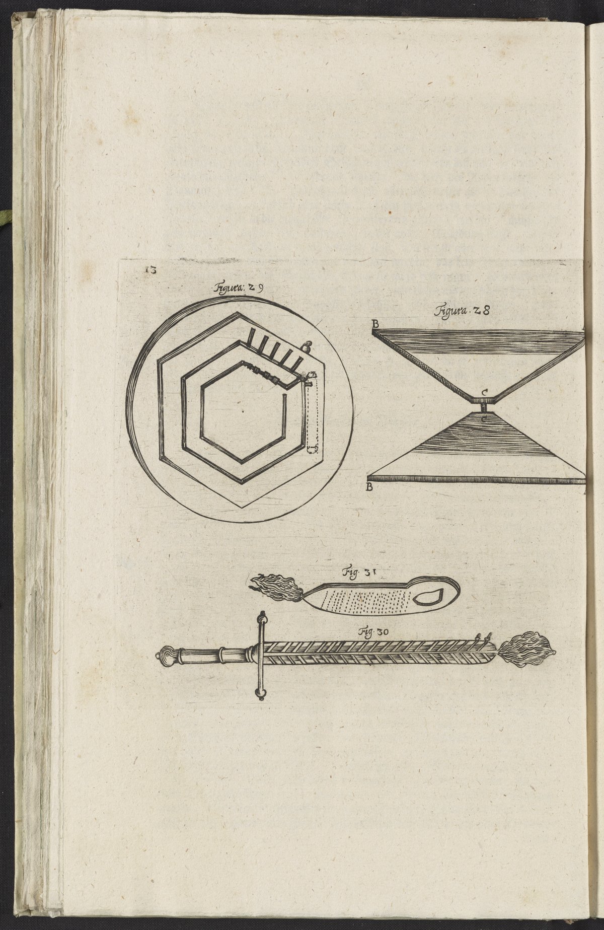 Plate 13: Pyrotechnic wheels and parts; pyrotechnic weapons - Science ...