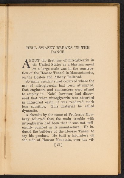 Dynamite Stories and Some Interesting Facts about Explosives - Science ...