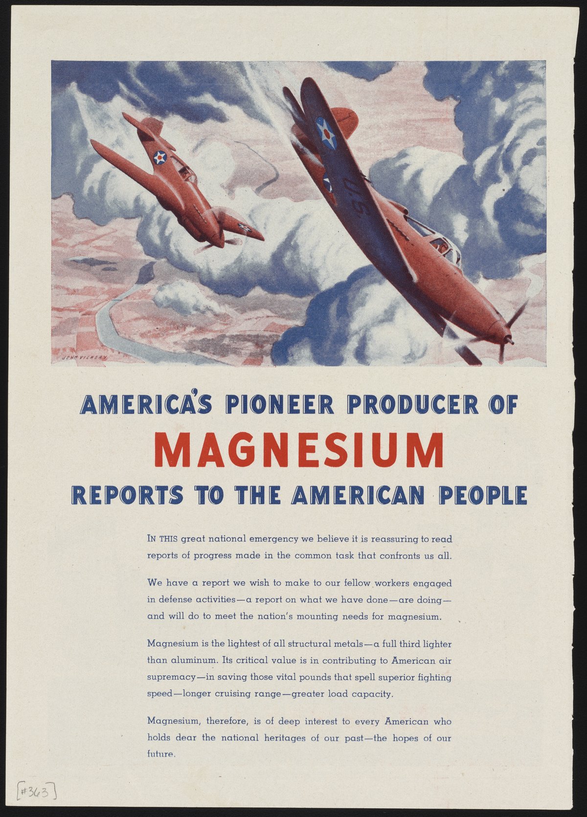 America's Pioneer Producer of Magnesium Reports to the American People ...