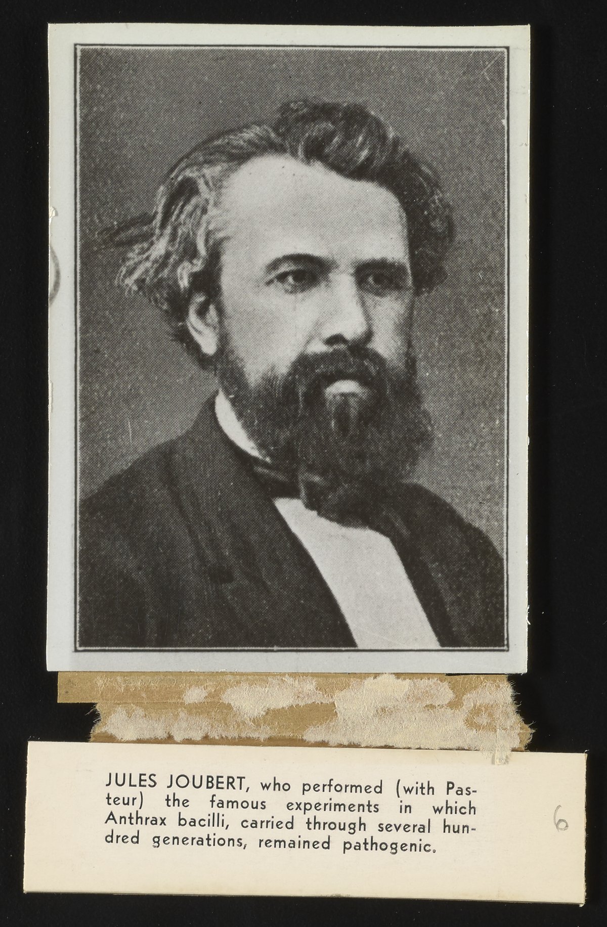 Portrait of Jules François Joubert - Science History Institute Digital ...