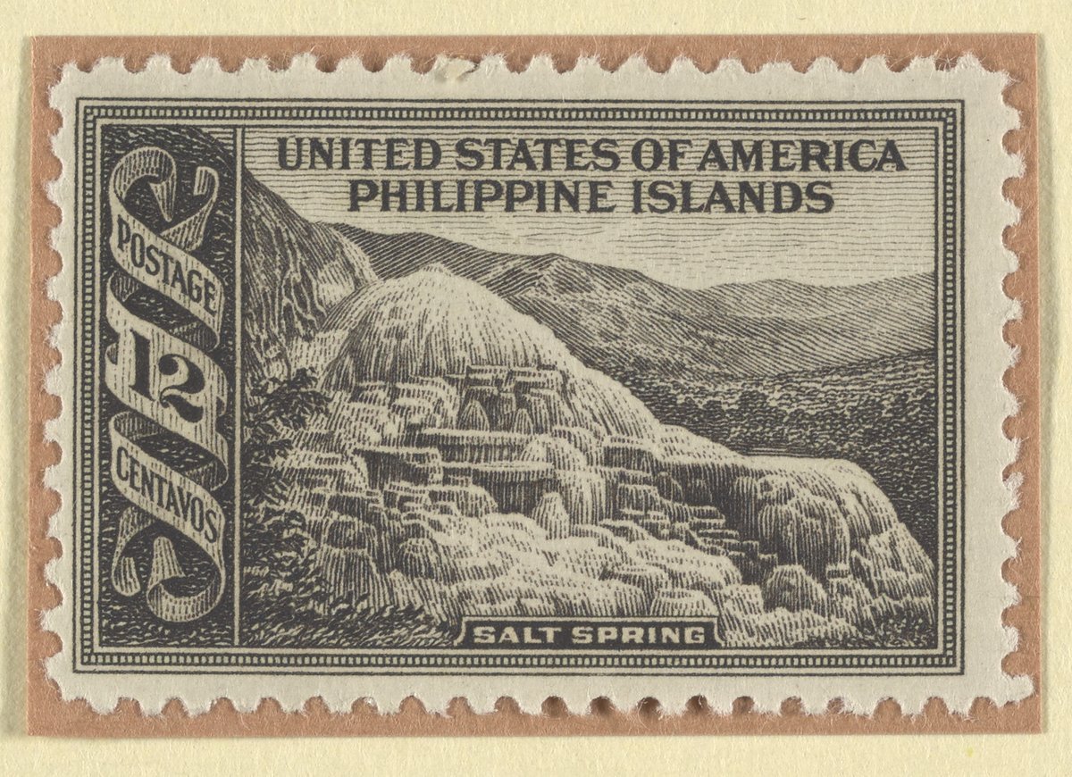 Filipino postage stamp commemorating the Philippine Islands (Colonial ...