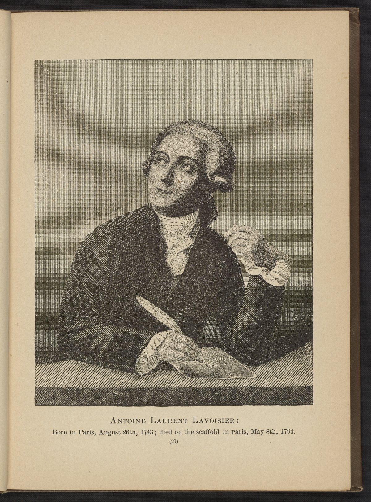 Portrait of Antoine Laurent Lavoisier - Science History Institute ...