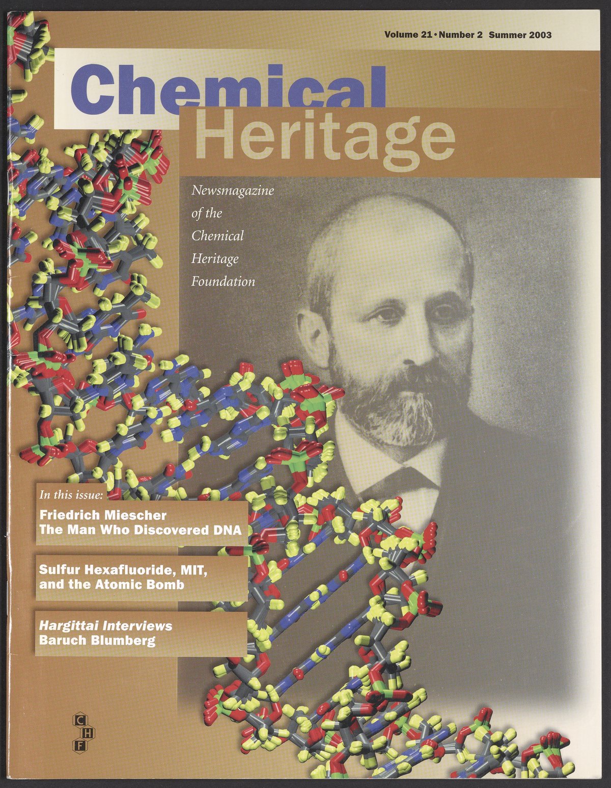 Chemical Heritage, Volume 21 Number 2 - Science History Institute Digital Collections