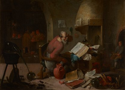 An Alchemist at Work - Science History Institute Digital Collections
