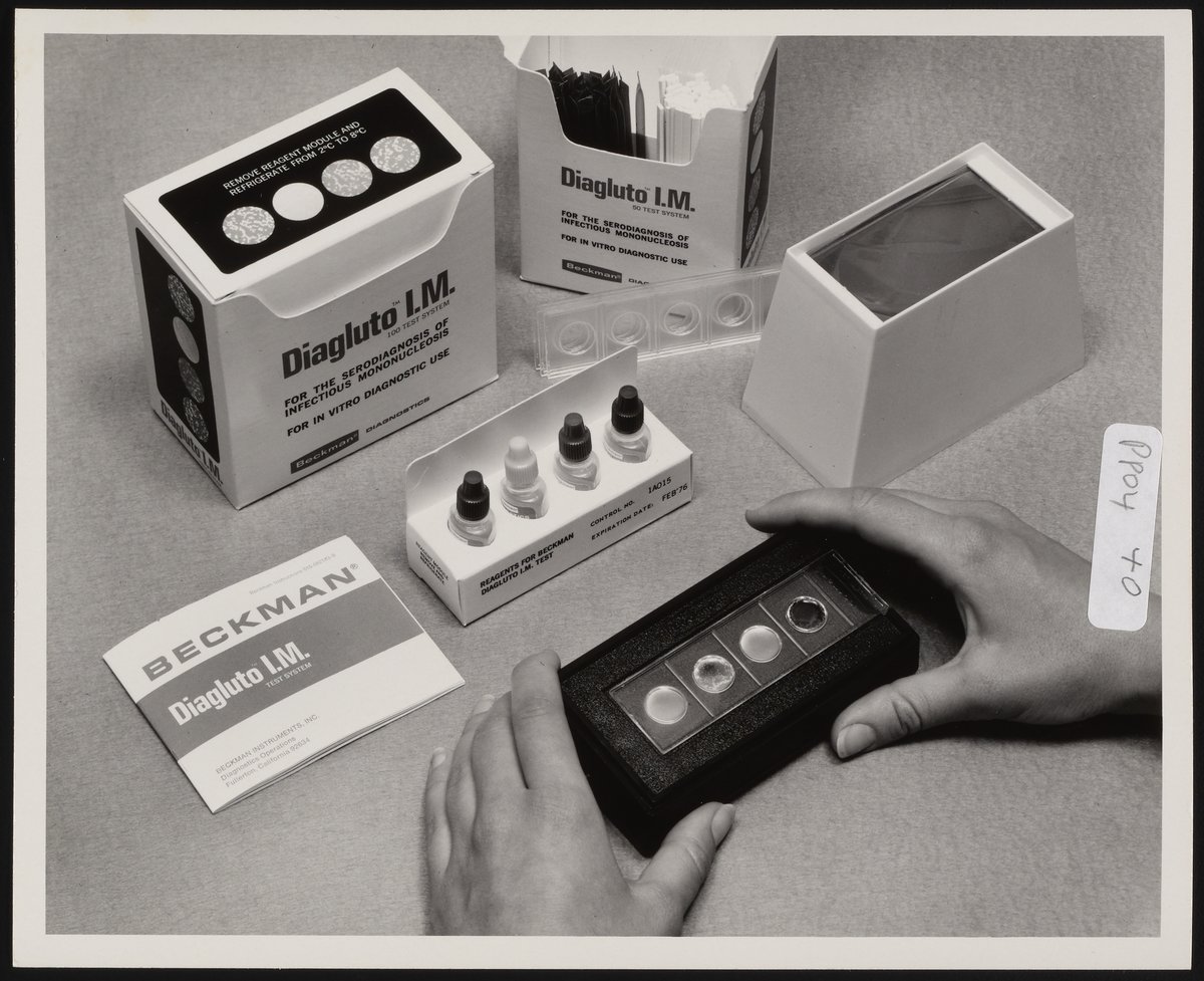 Beckman Mononucleosis Test Kit - Science History Institute Digital ...