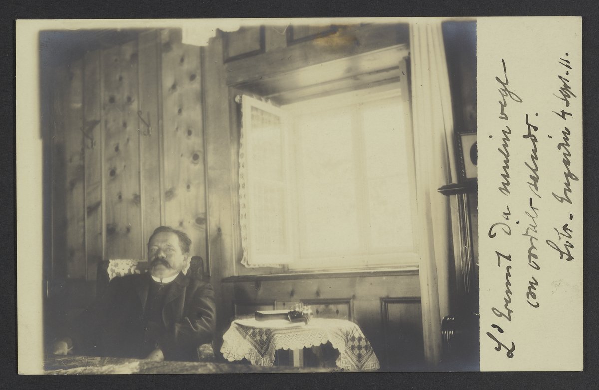 Postcard from Theodor Curtius to Georg Bredig - Science History ...