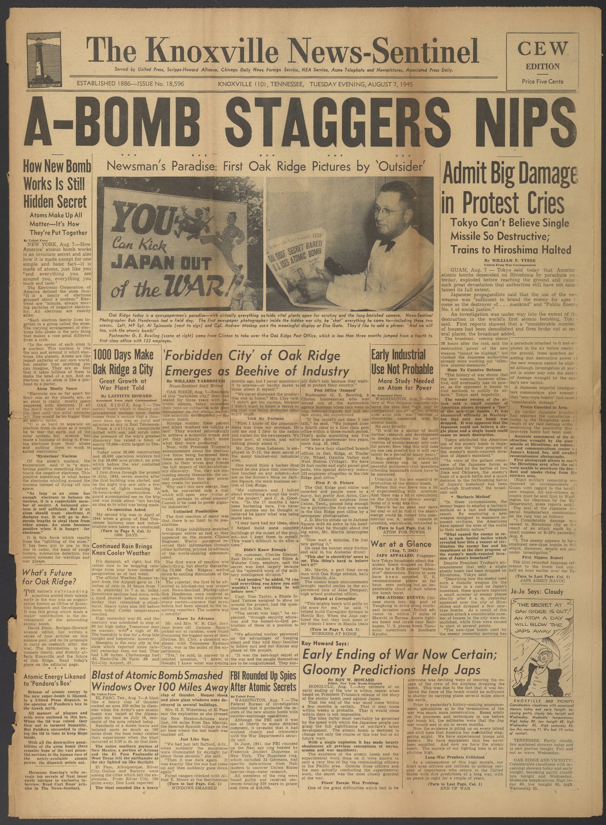A-Bomb Staggers [Japanese] - Science History Institute Digital Collections