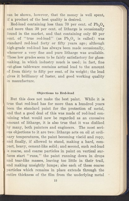 Red-lead and How to Use it in Paint - Science History Institute Digital ...
